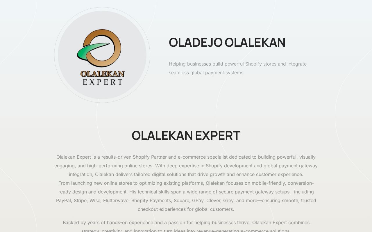 olalekan expert